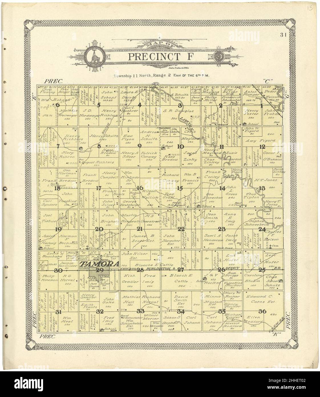 Standard atlas of Seward County, Nebraska - including a plat book of ...