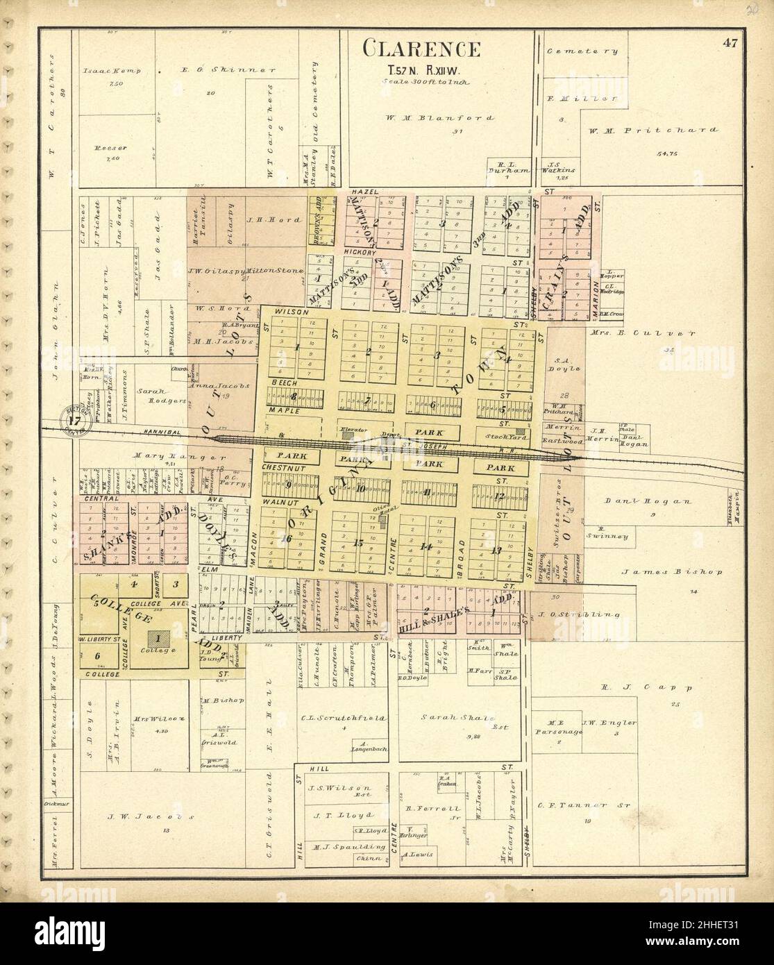 Standard atlas of Shelby County, Missouri - including a plat book of ...
