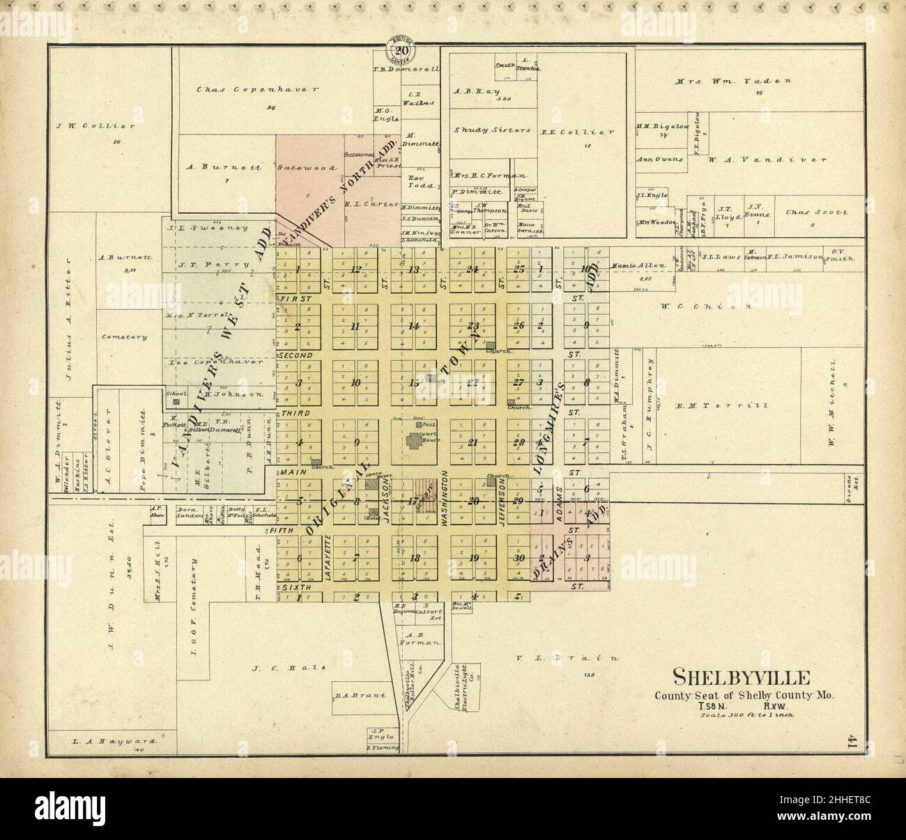 Standard atlas of Shelby County, Missouri - including a plat book of ...