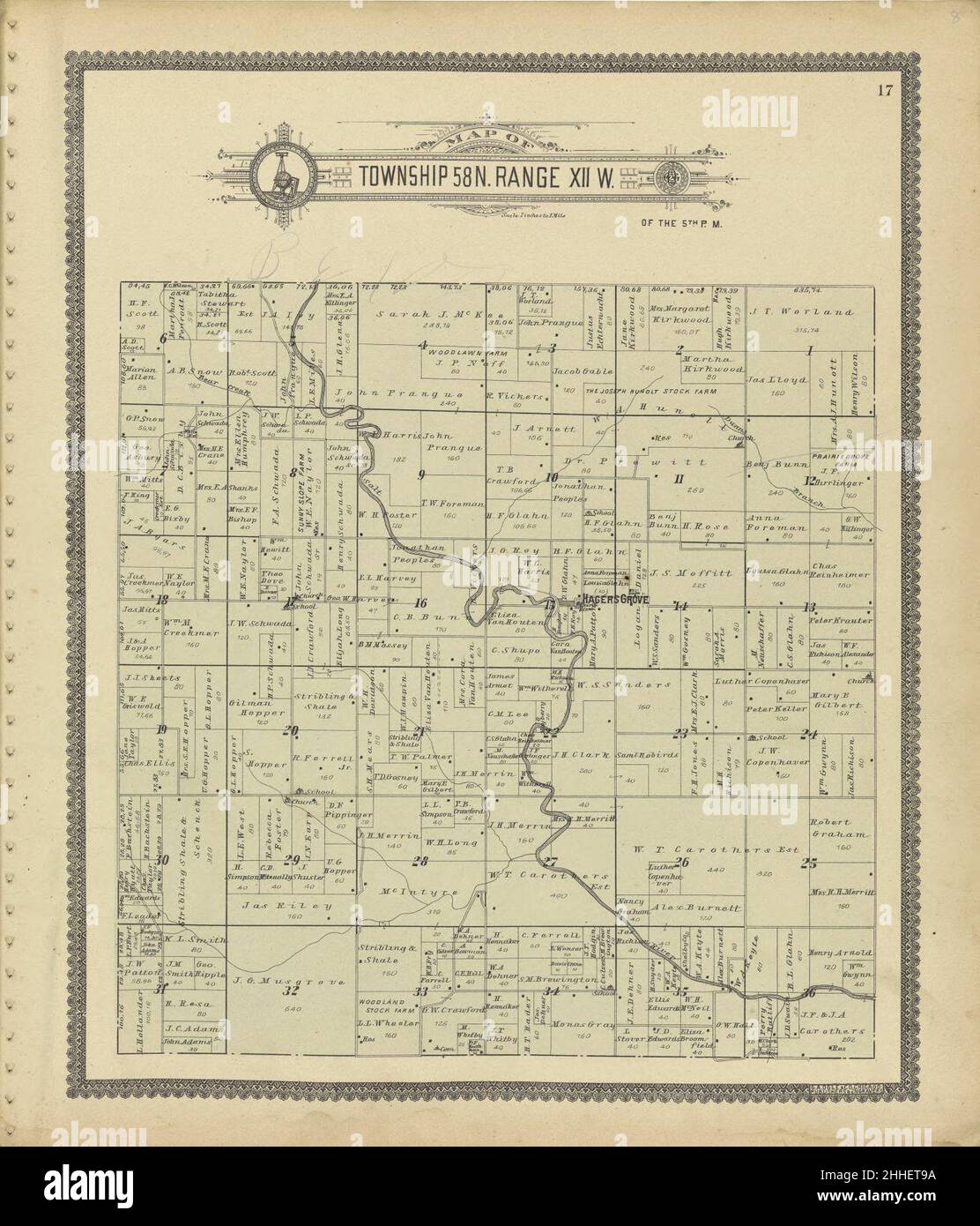 Standard atlas of Shelby County, Missouri - including a plat book of ...