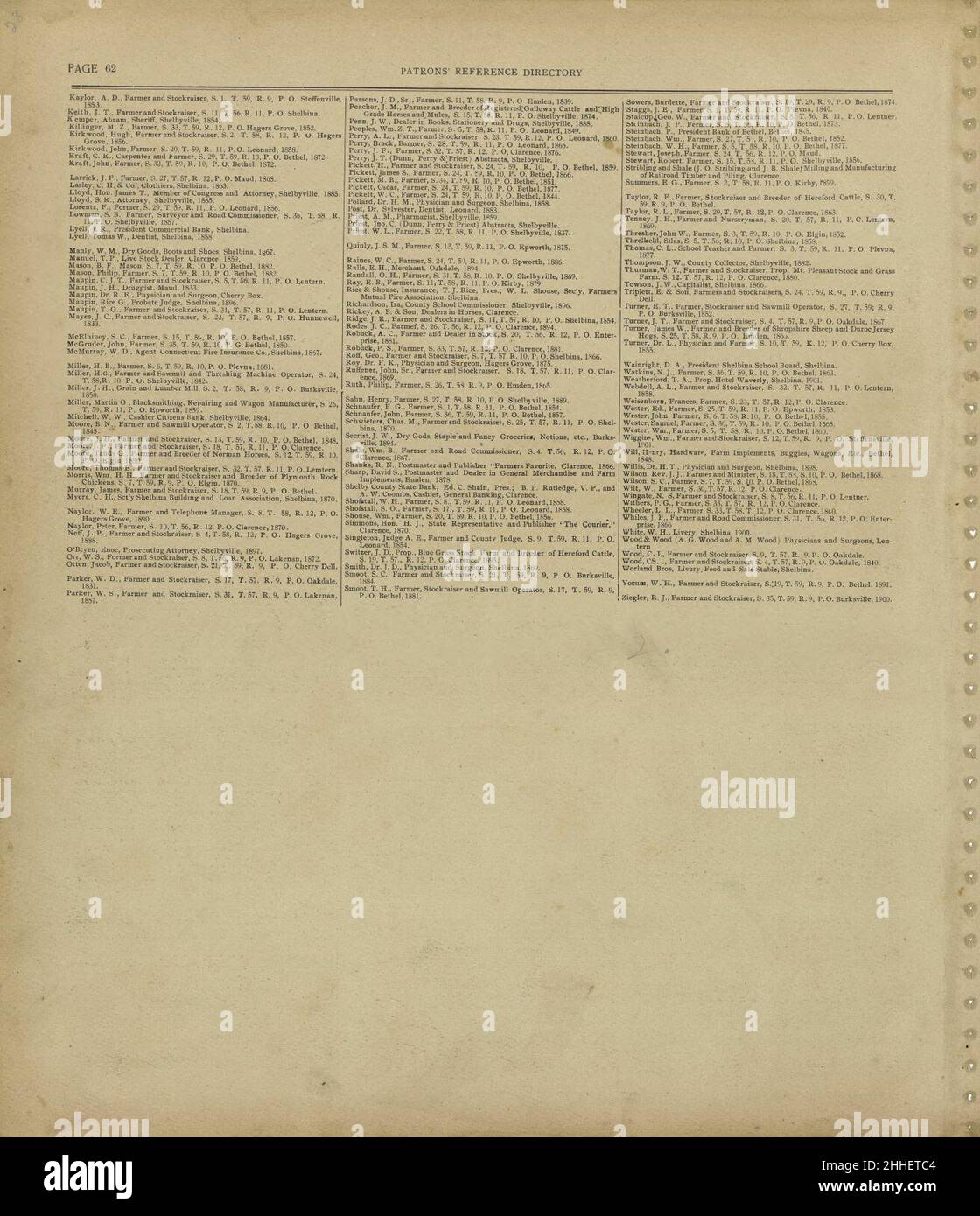 Standard atlas of Shelby County, Missouri - including a plat book of ...