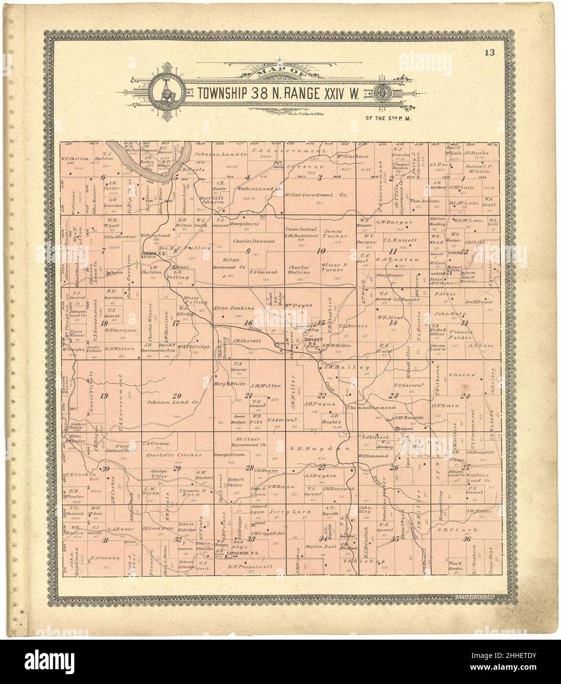 Standard atlas of St. Clair County, Missouri - including a plat book of ...