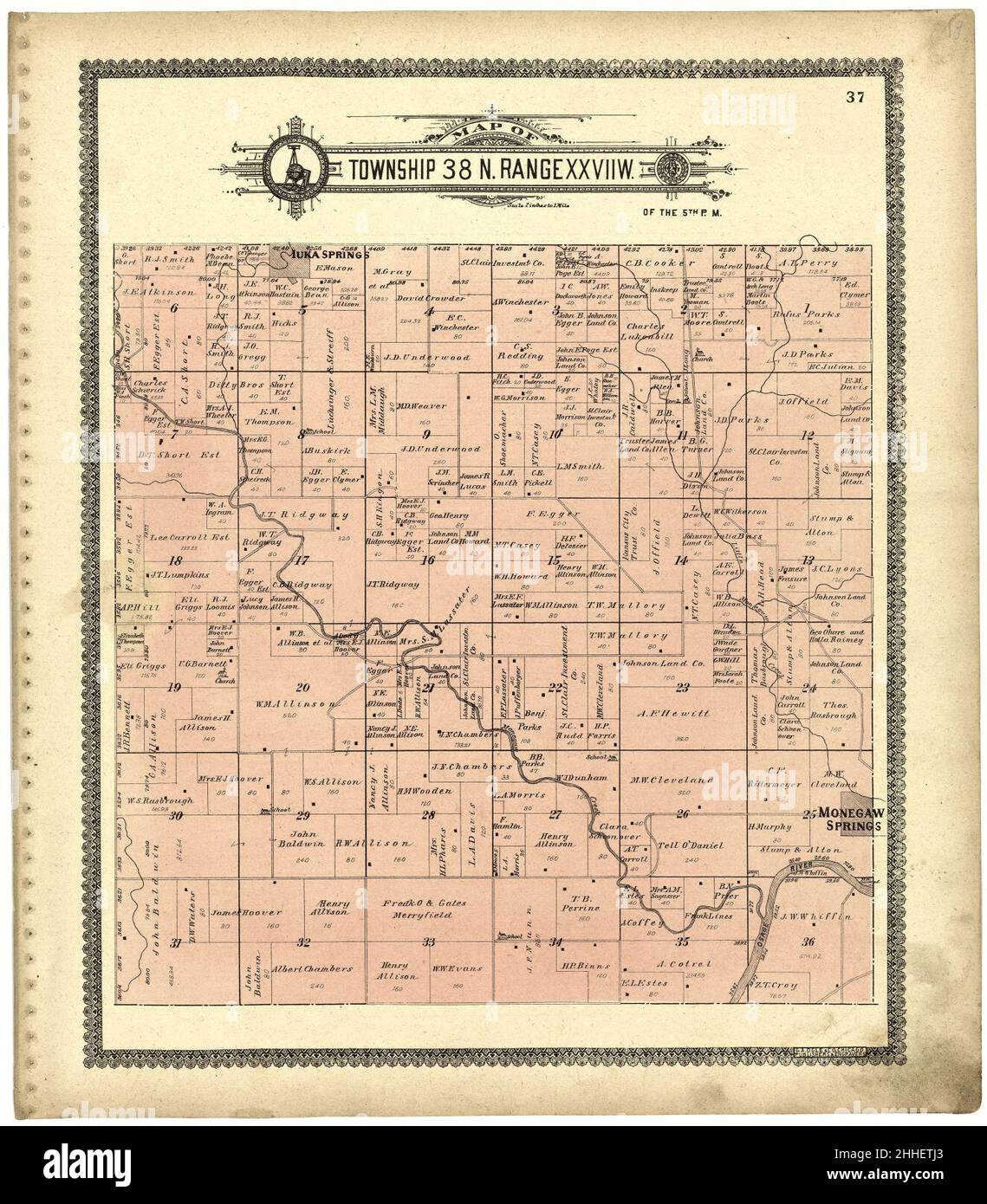 Standard atlas of St. Clair County, Missouri - including a plat book of ...