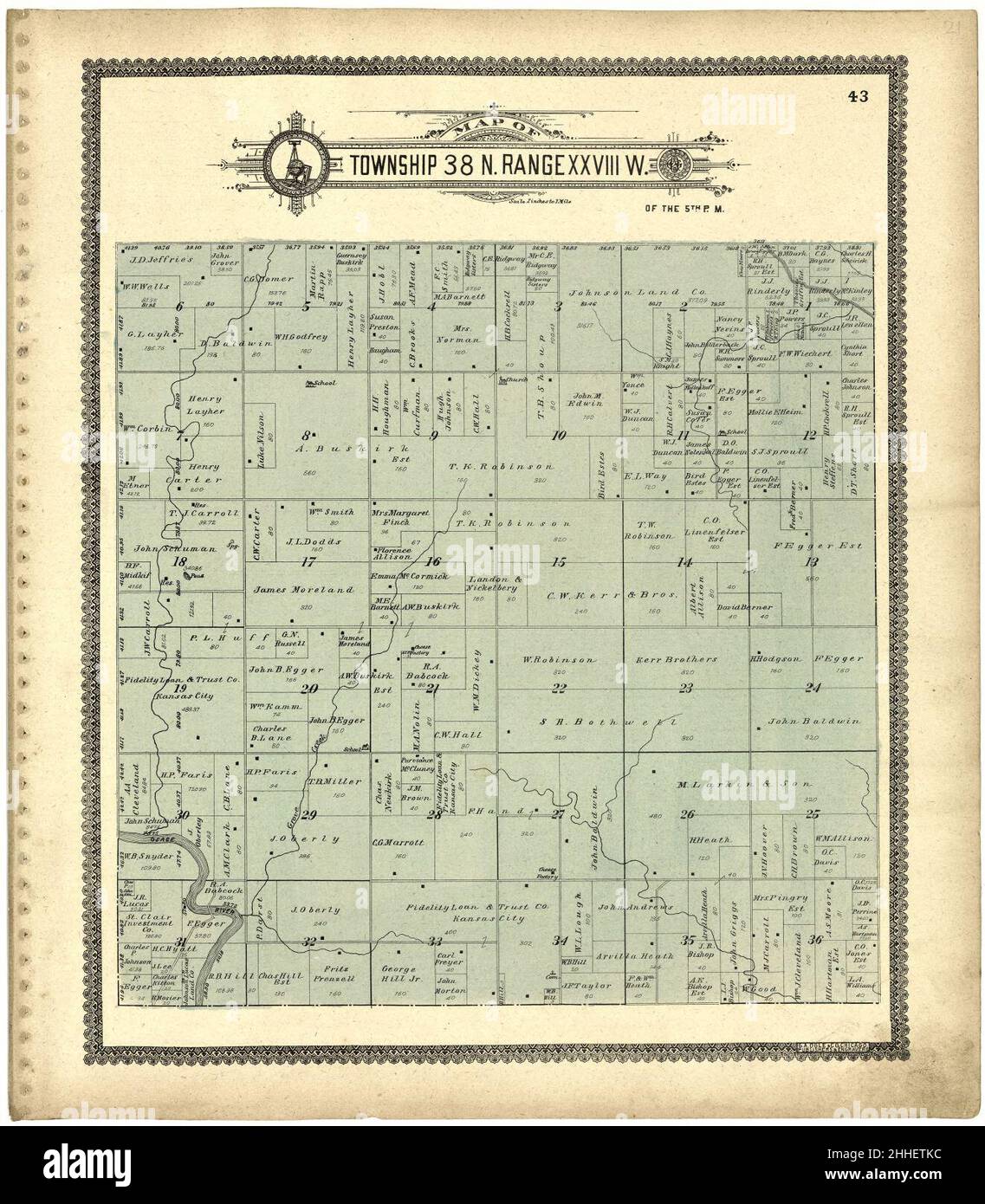 Standard atlas of St. Clair County, Missouri - including a plat book of ...