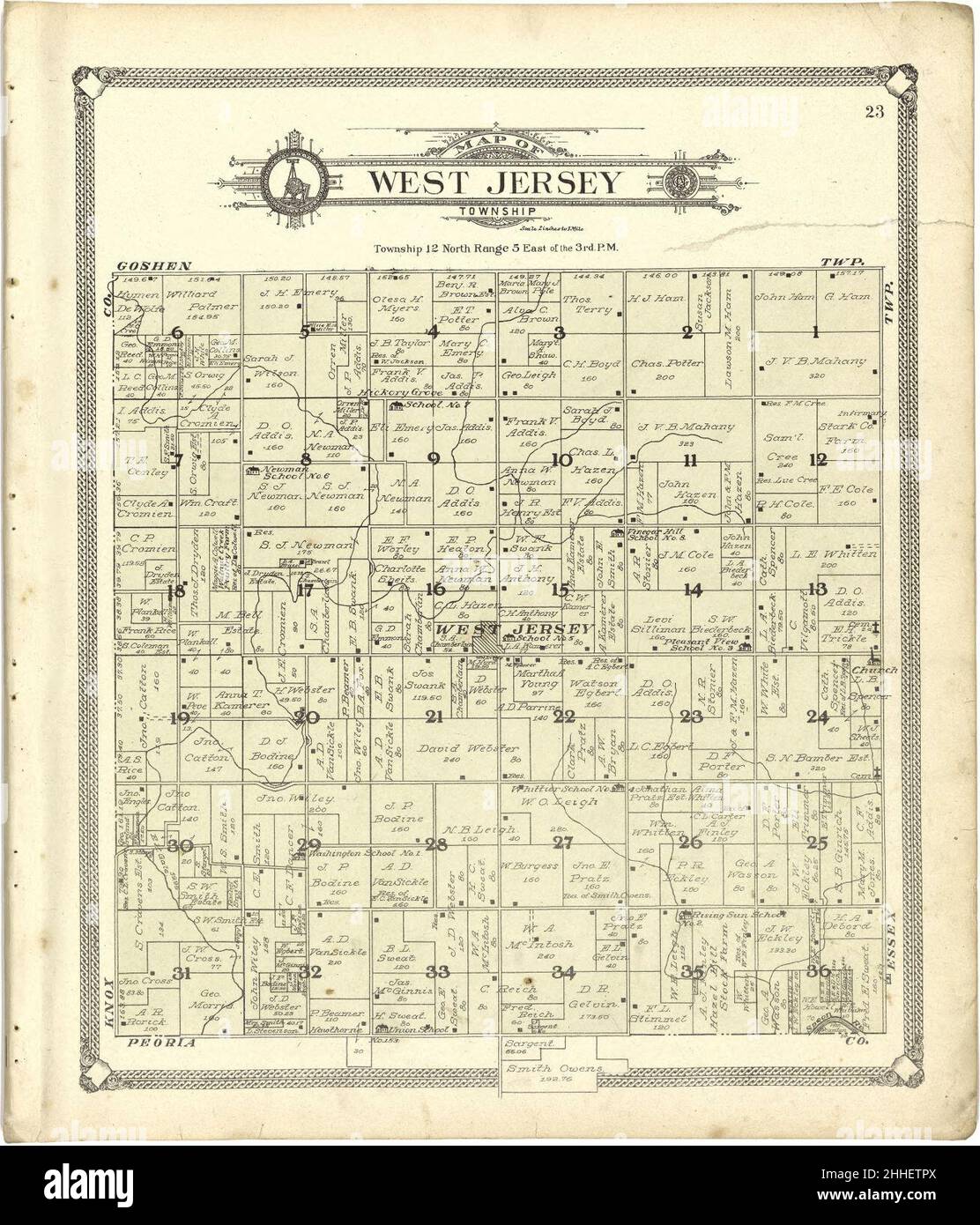 Standard atlas of Stark County, Illinois - including a plat book of the ...