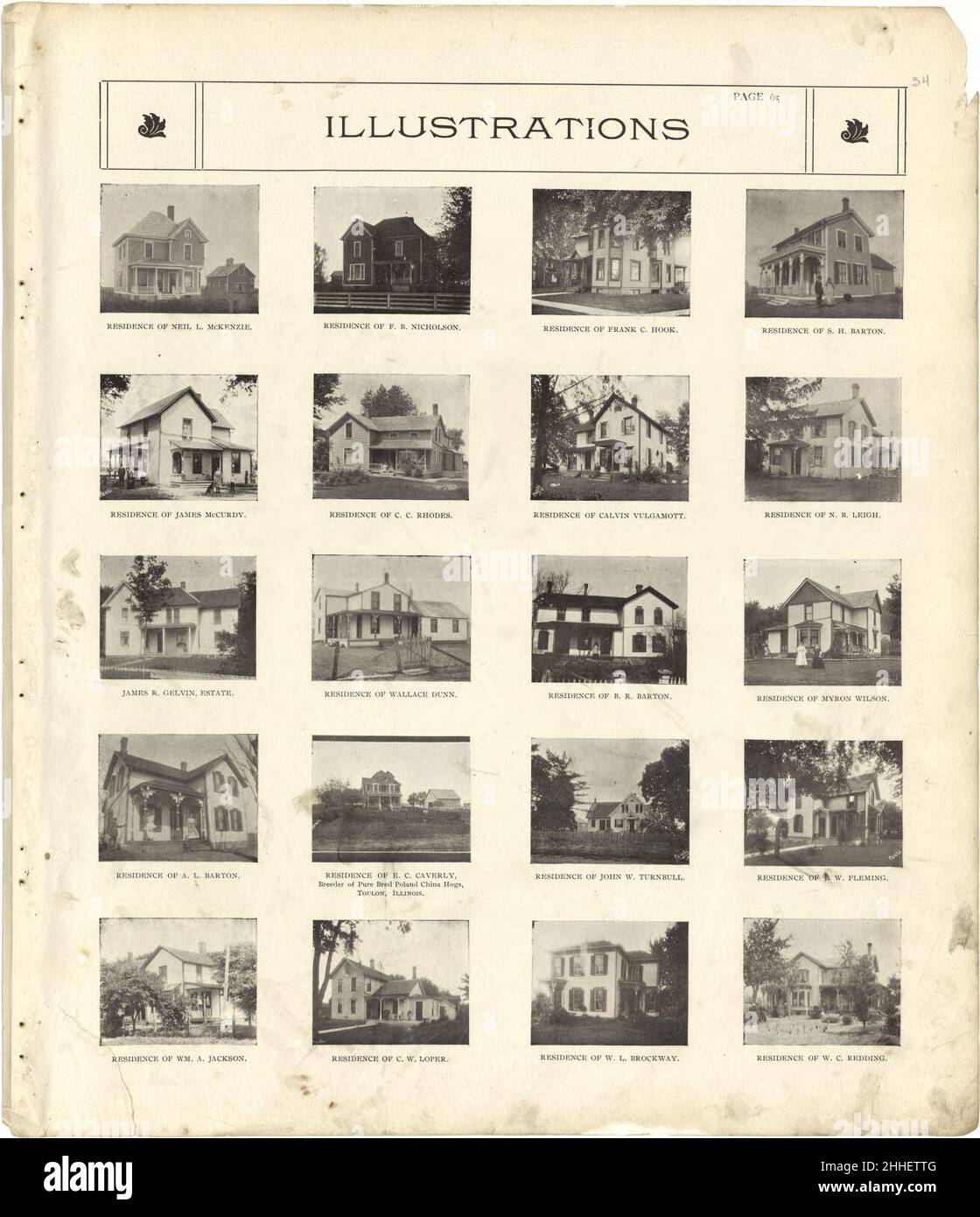 Standard atlas of Stark County, Illinois - including a plat book of the ...
