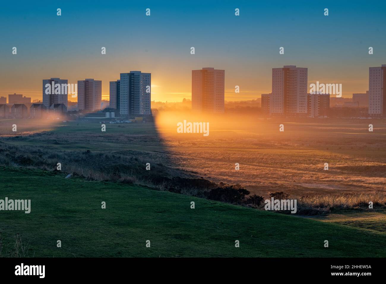Aberdeen sunset hi-res stock photography and images - Alamy