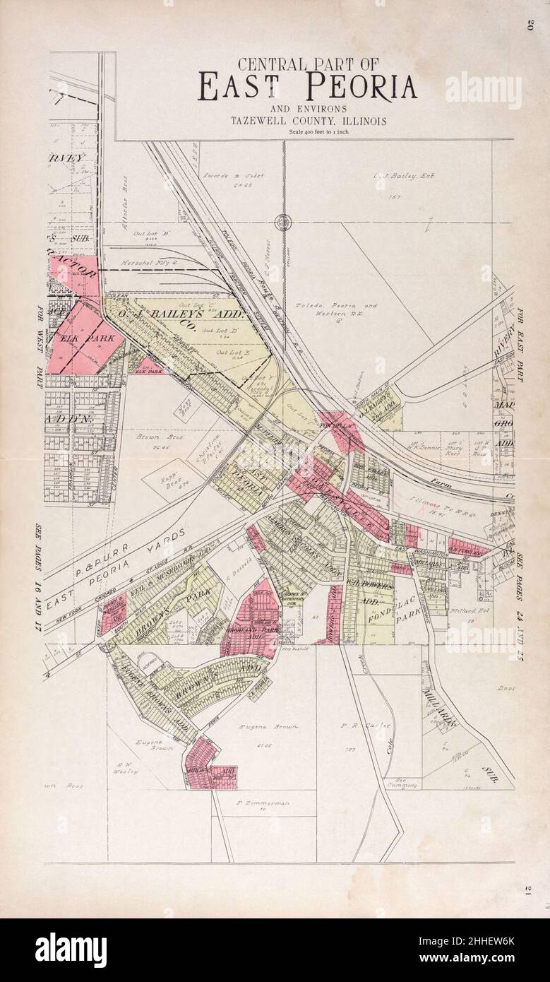 Standard atlas of Tazewell County, Illinois - including a plat book of ...