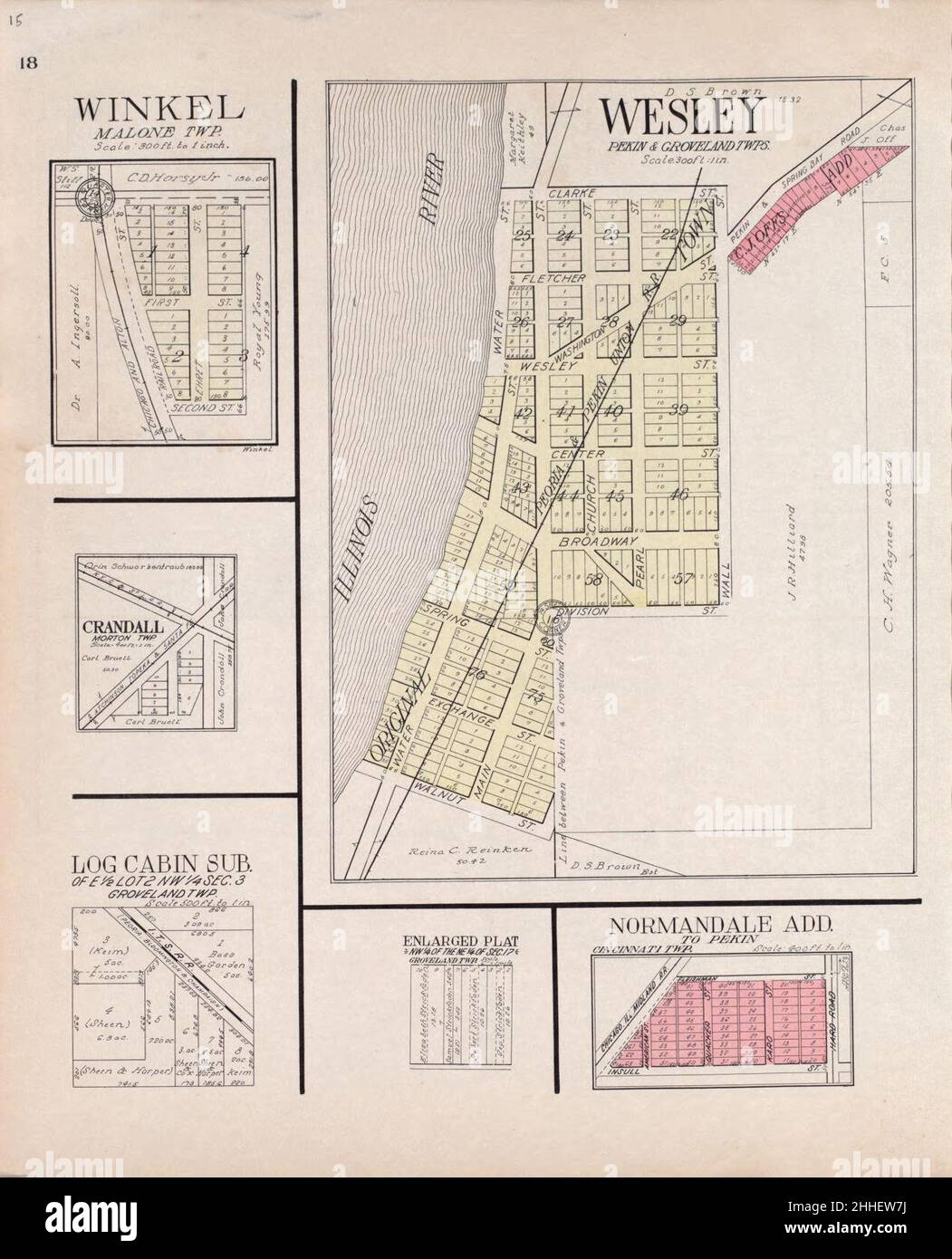 Standard atlas of Tazewell County, Illinois - including a plat book of ...