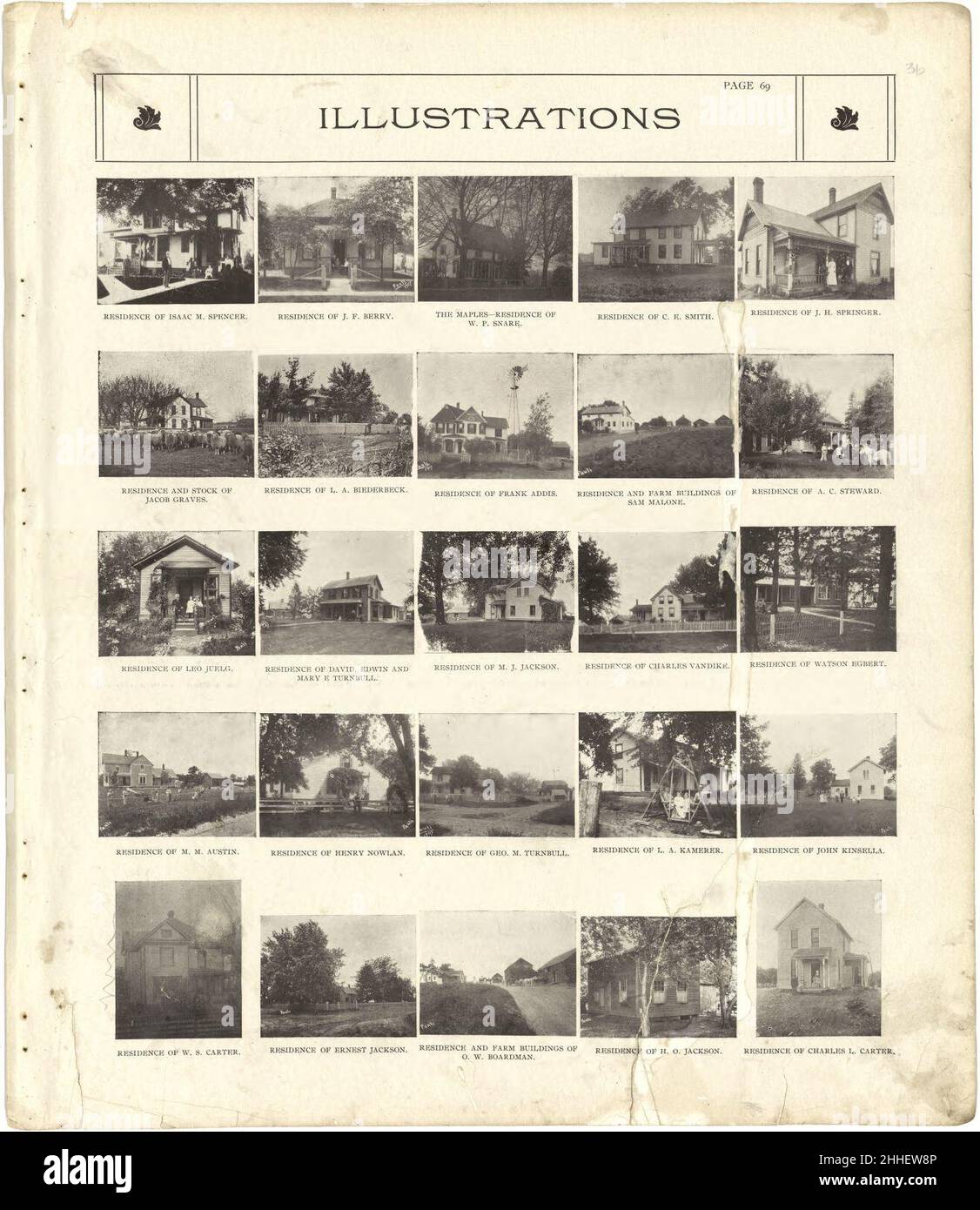 Standard atlas of Stark County, Illinois - including a plat book of the ...
