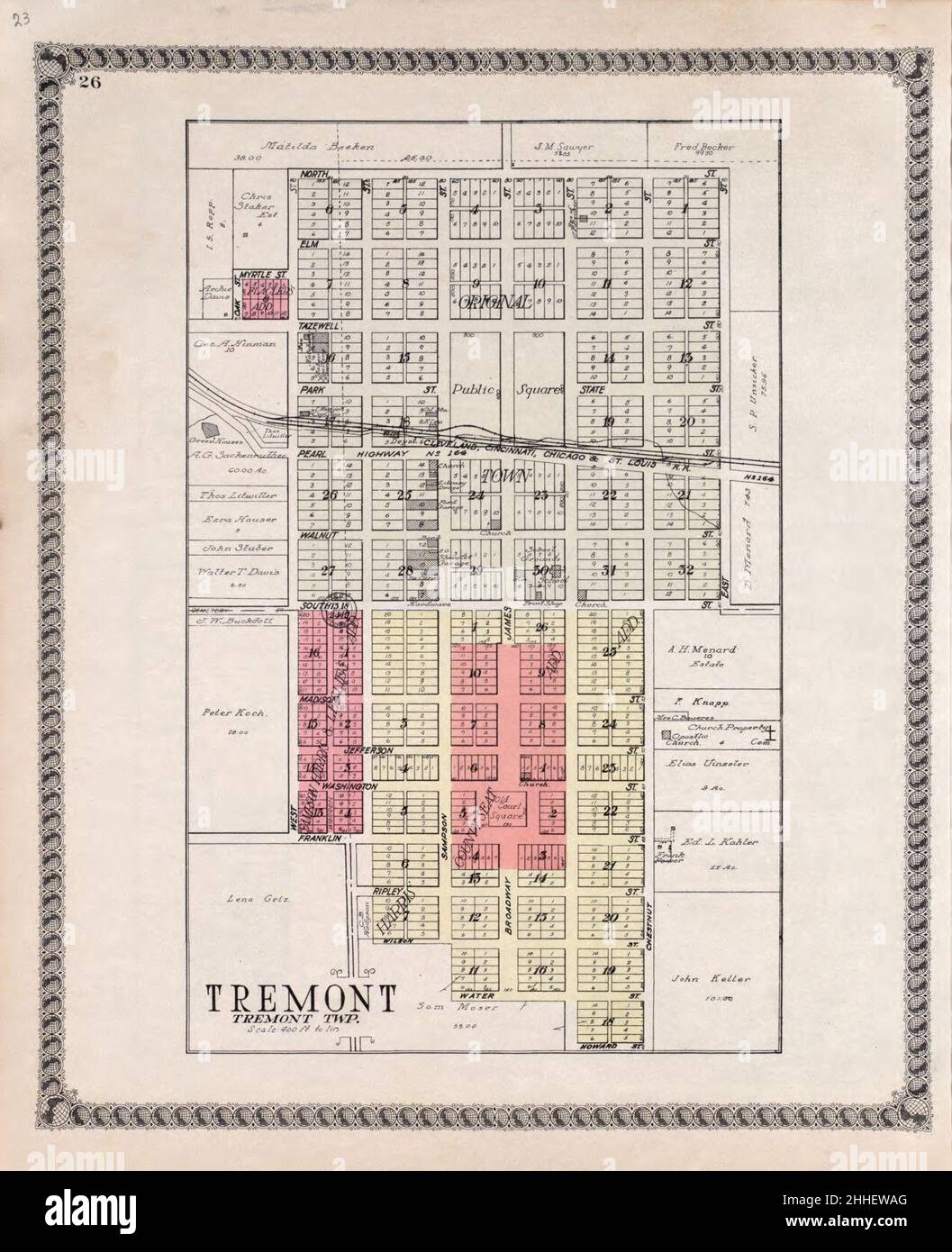 Standard atlas of Tazewell County, Illinois - including a plat book of ...