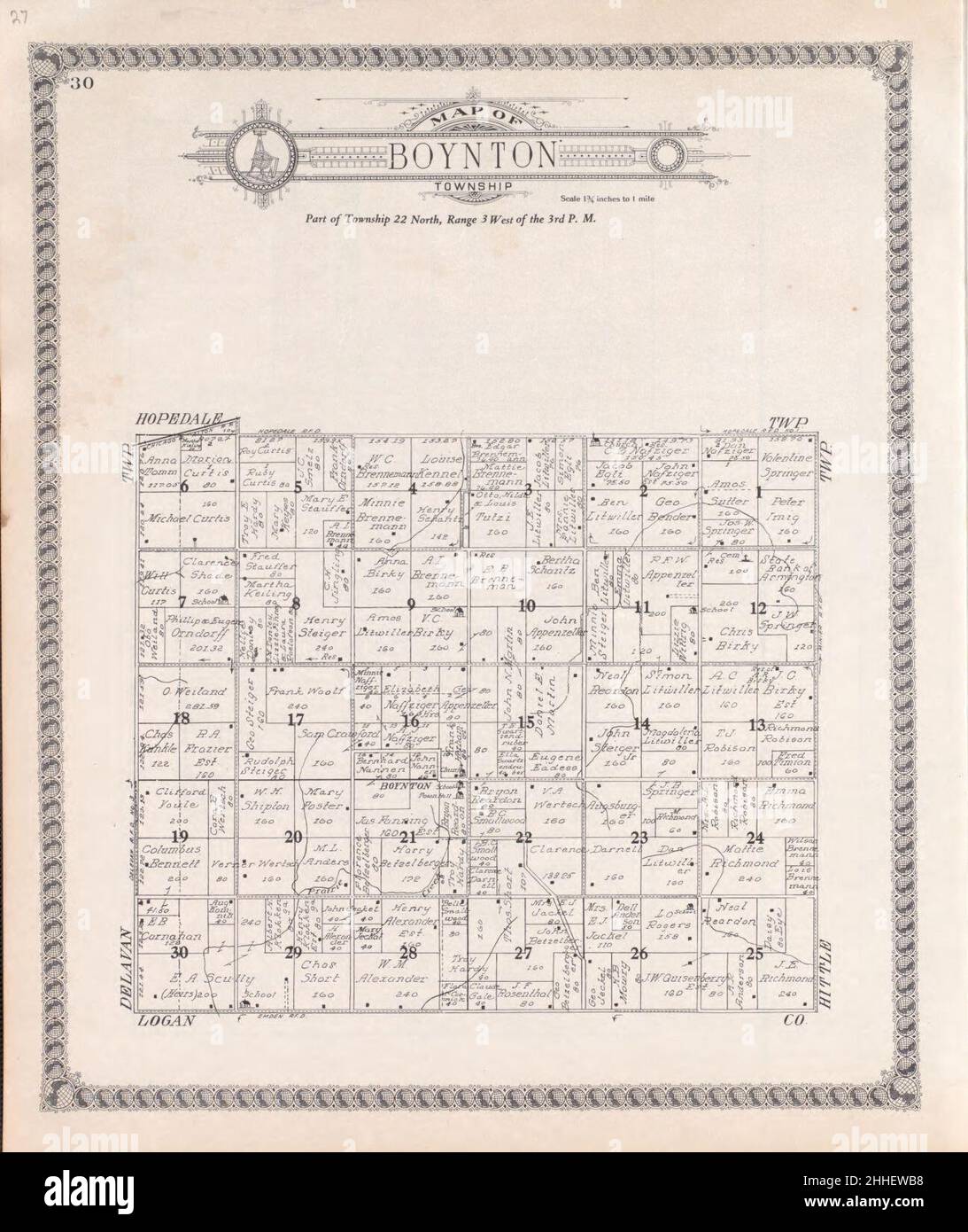 Standard atlas of Tazewell County, Illinois - including a plat book of ...