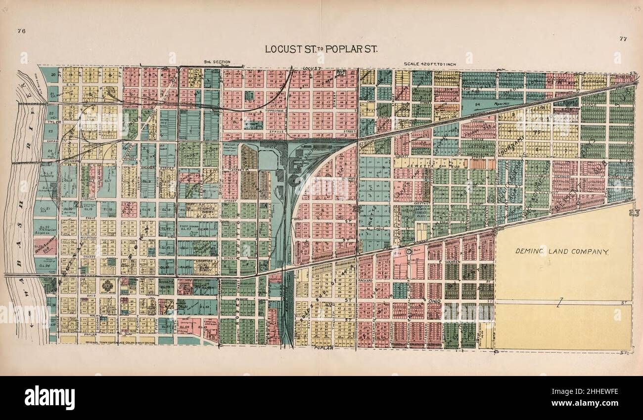Standard atlas of Vigo County, Indiana - including a plat book of the ...