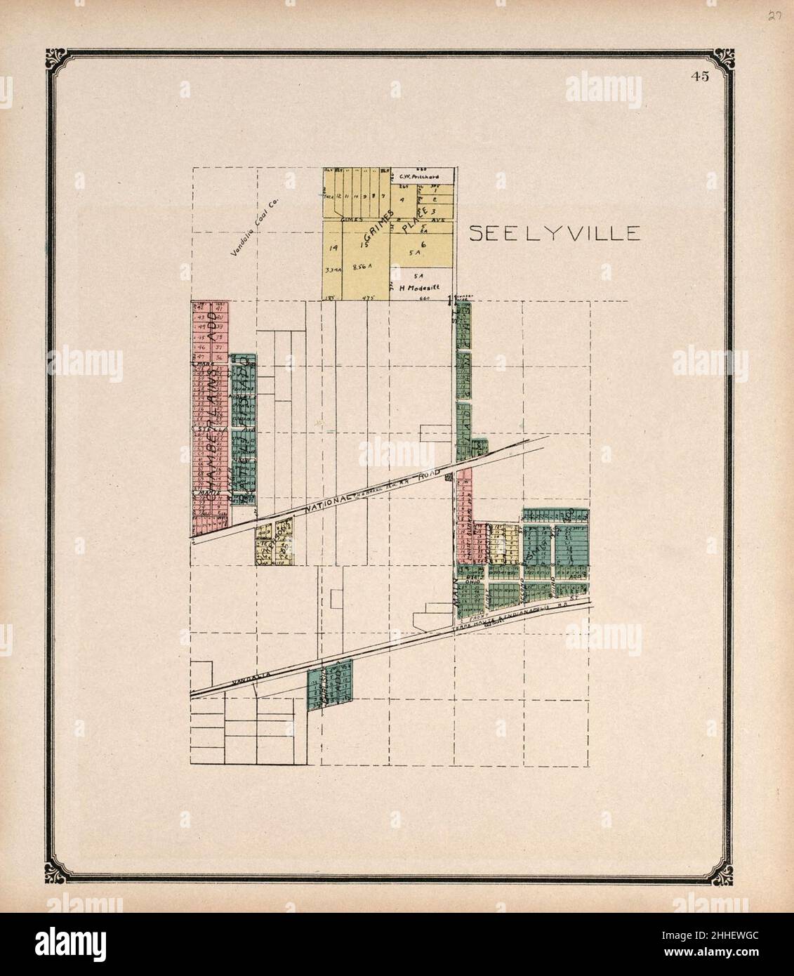 Standard atlas of Vigo County, Indiana - including a plat book of the ...