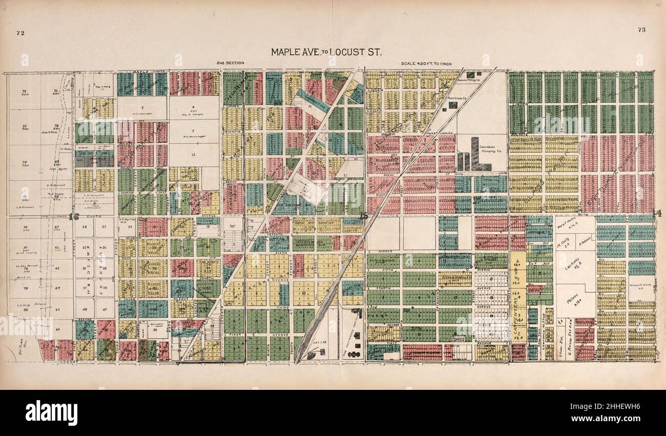 Standard atlas of Vigo County, Indiana - including a plat book of the ...