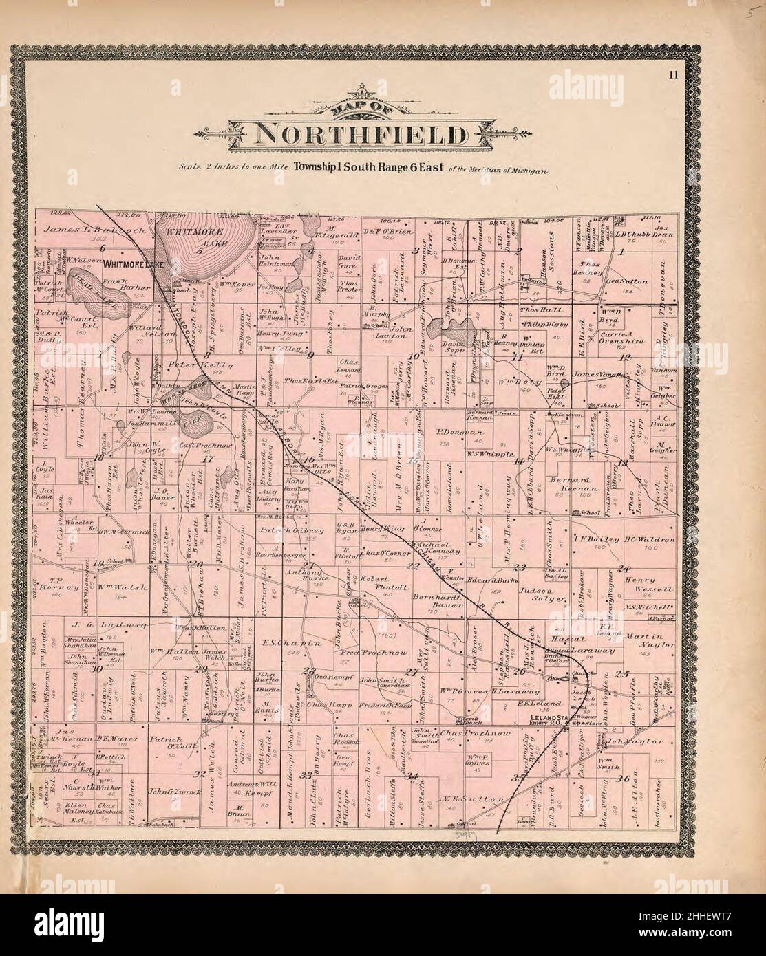 Standard atlas of Washtenaw County, Michigan - including a plat book of ...