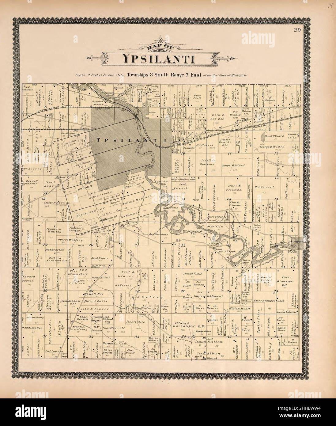 Standard atlas of Washtenaw County, Michigan - including a plat book of ...