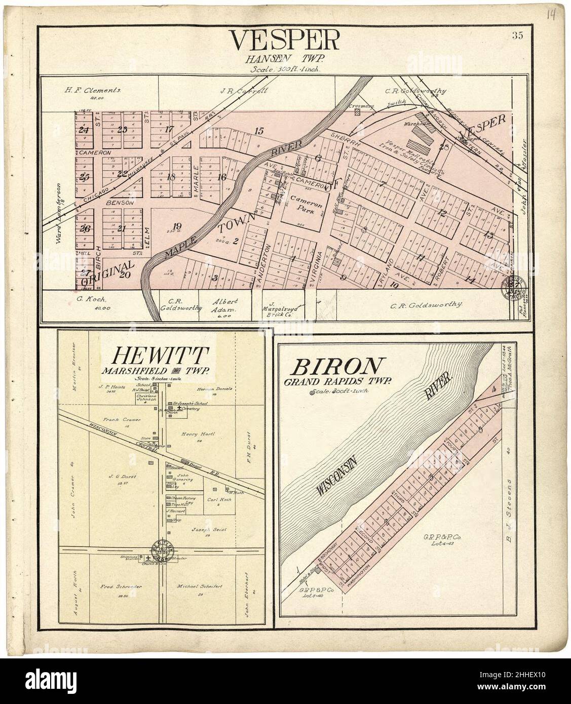 Standard atlas of Wood County, Wisconsin - including a plat book of the ...