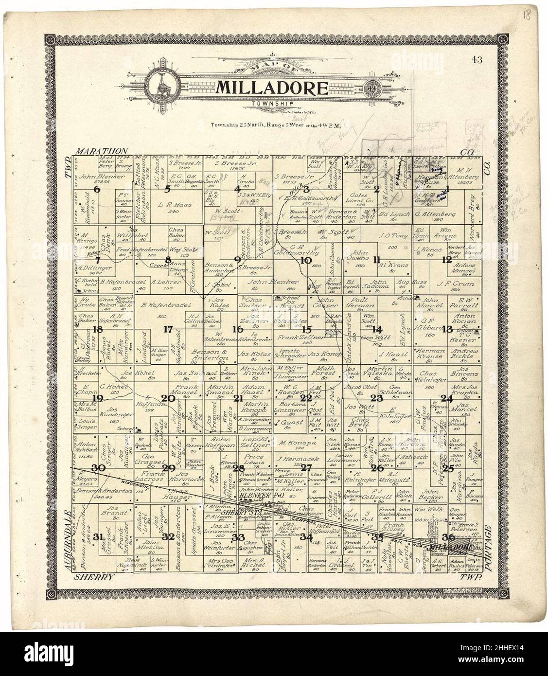 Standard atlas of Wood County, Wisconsin - including a plat book of the ...
