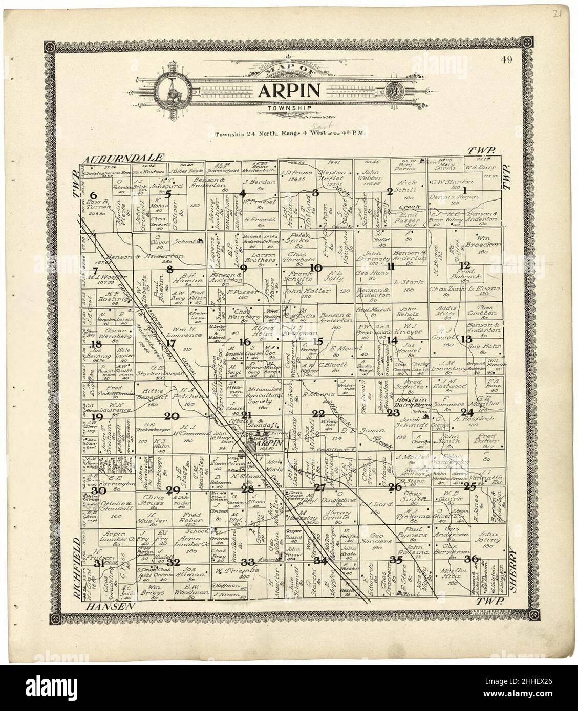 Standard atlas of Wood County, Wisconsin - including a plat book of the ...