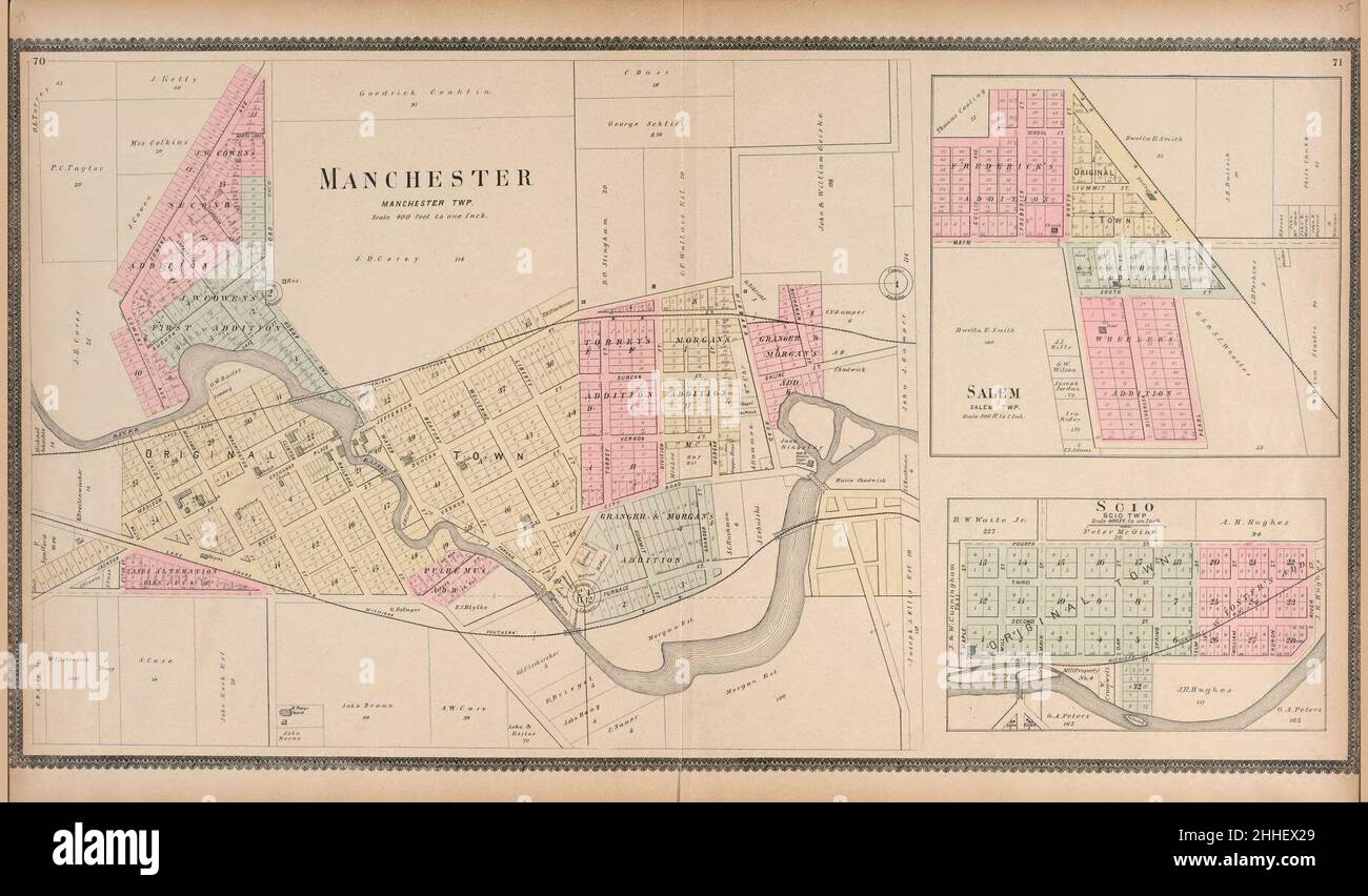 Standard atlas of Washtenaw County, Michigan - including a plat book of ...