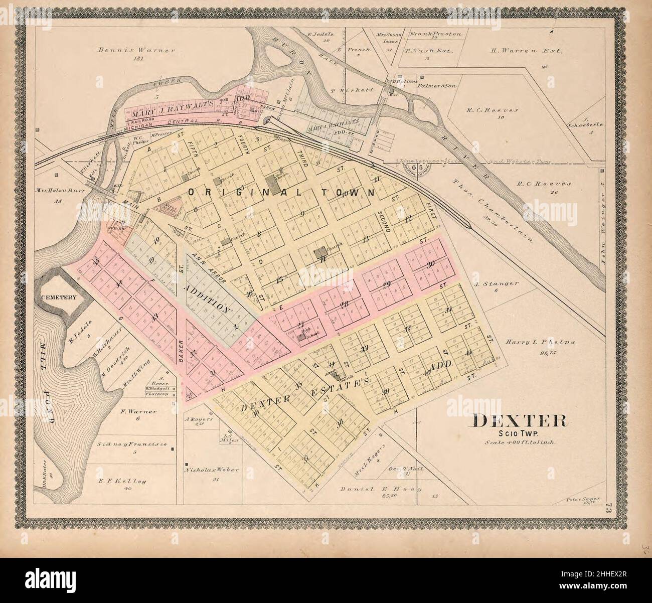 Standard atlas of Washtenaw County, Michigan - including a plat book of ...