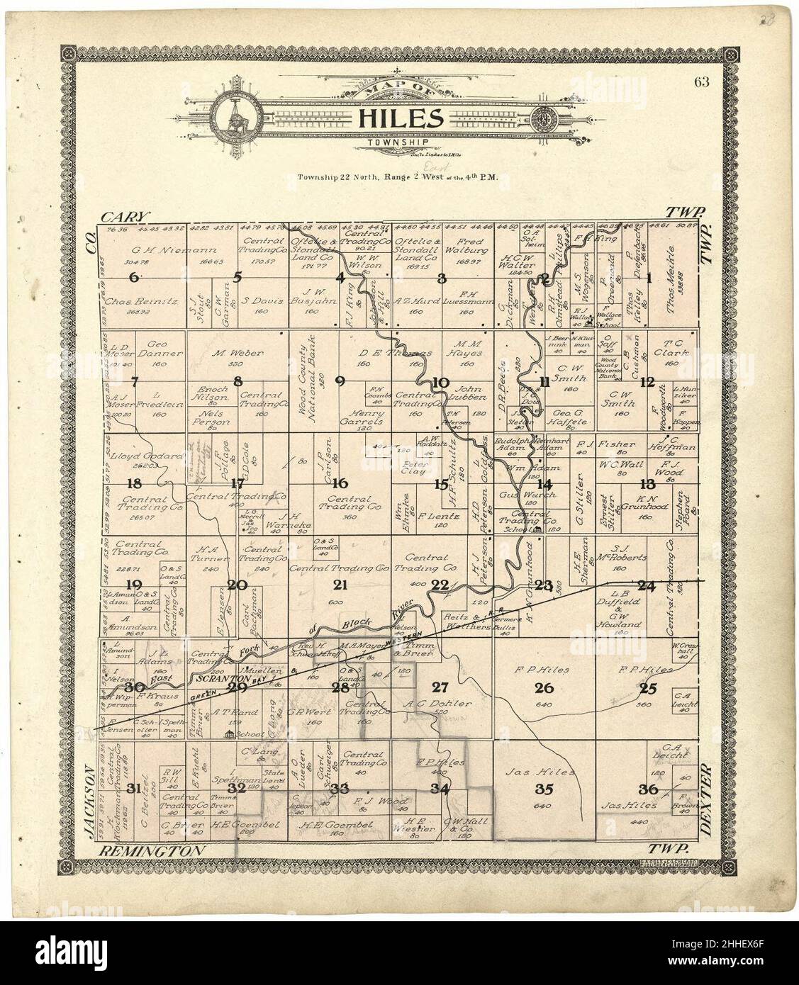 Standard atlas of Wood County, Wisconsin - including a plat book of the ...