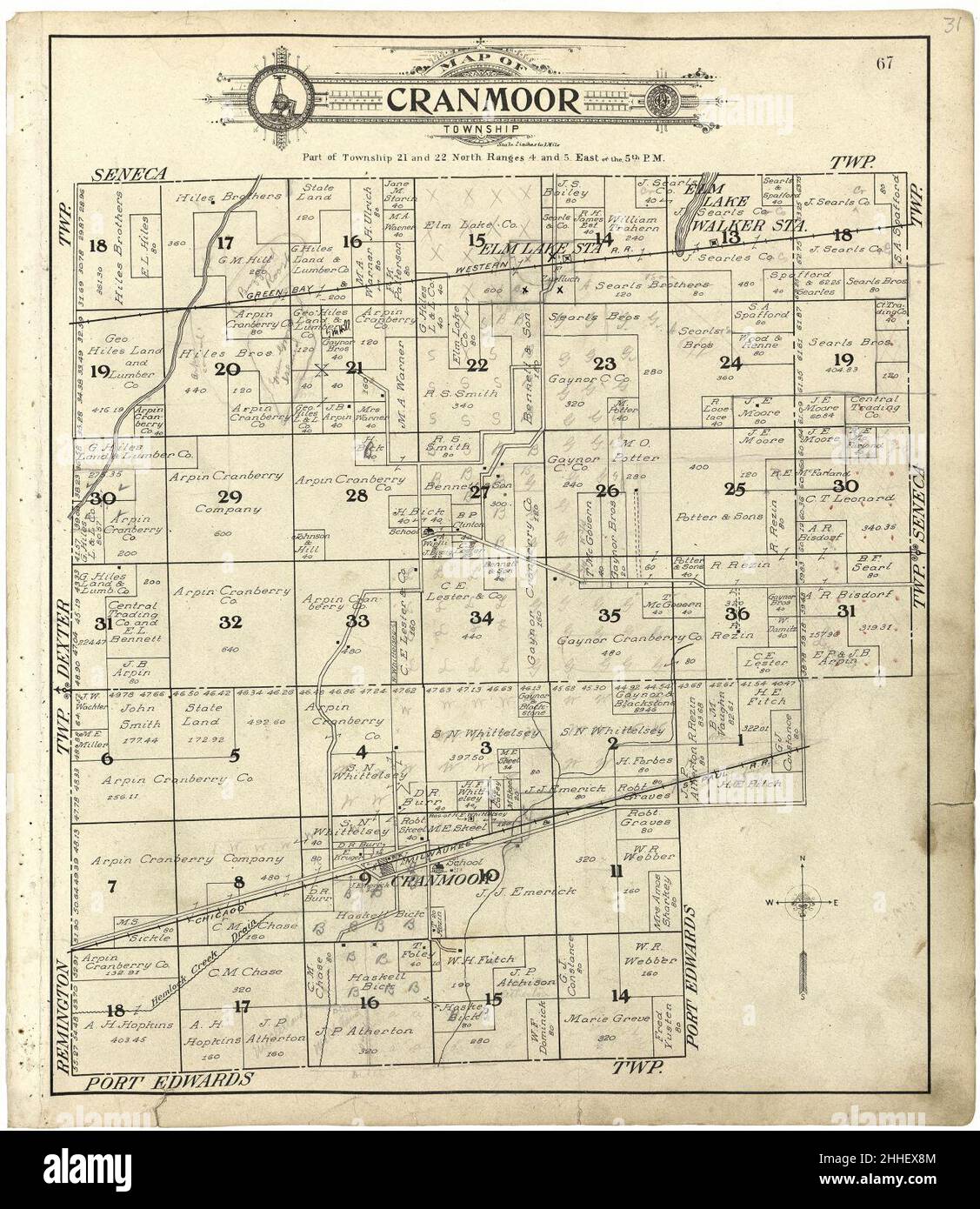 Standard atlas of Wood County, Wisconsin - including a plat book of the ...