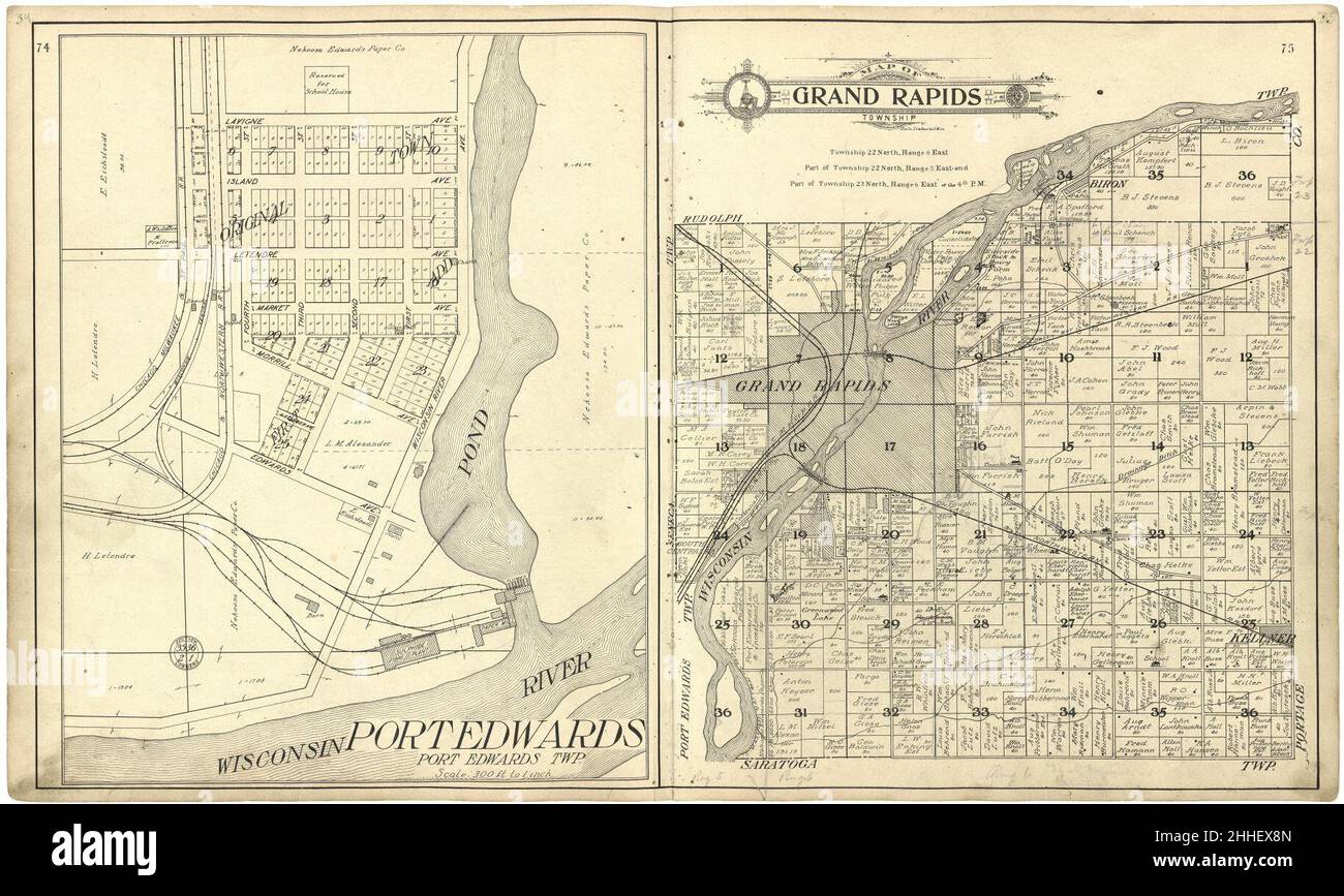 Standard atlas of Wood County, Wisconsin - including a plat book of the ...