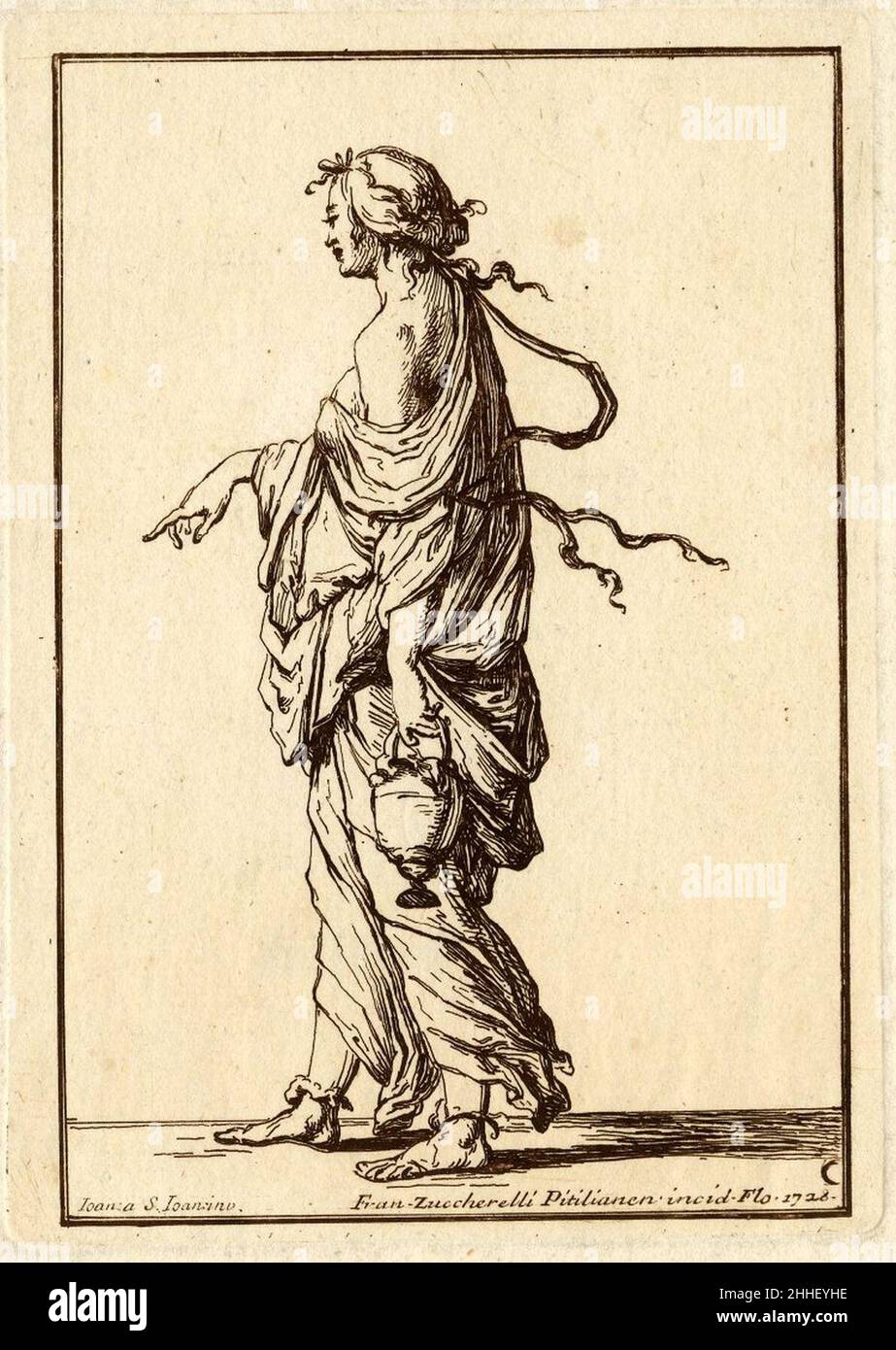 Standing female figure Stock Photo - Alamy