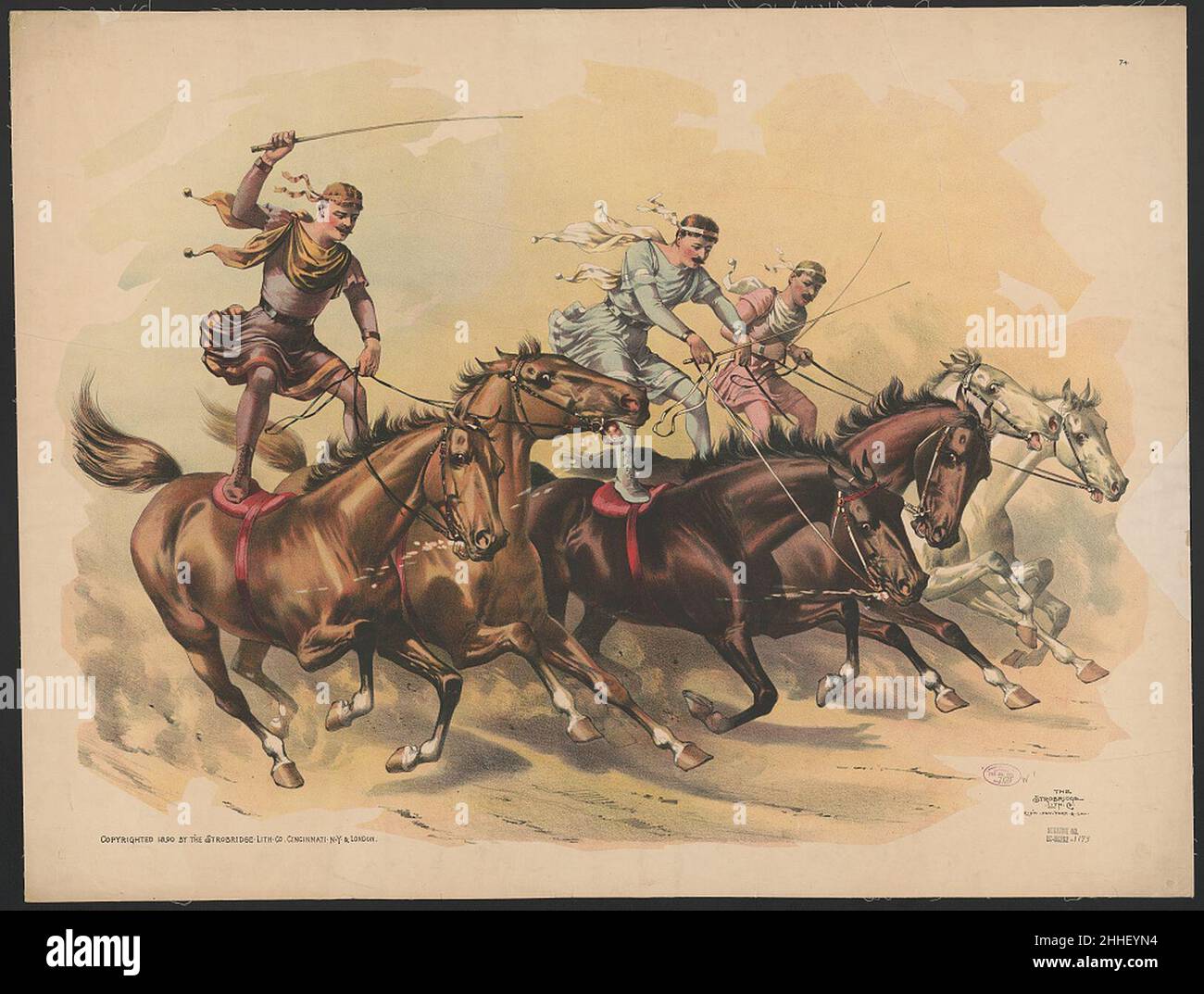 Standing horseback riders Stock Photo - Alamy