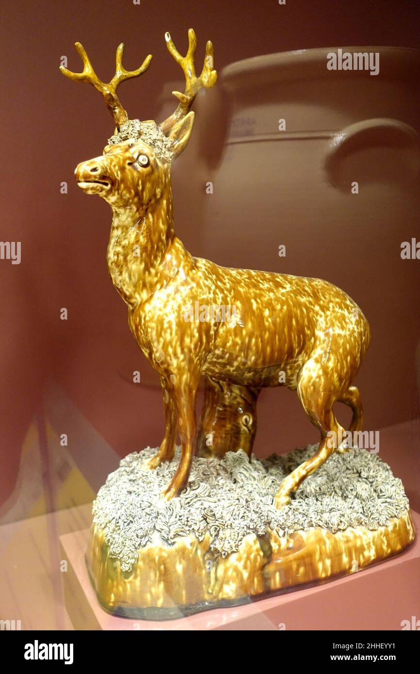 Standing Stag, United States Pottery Company, 1852-1853 Stock Photo - Alamy