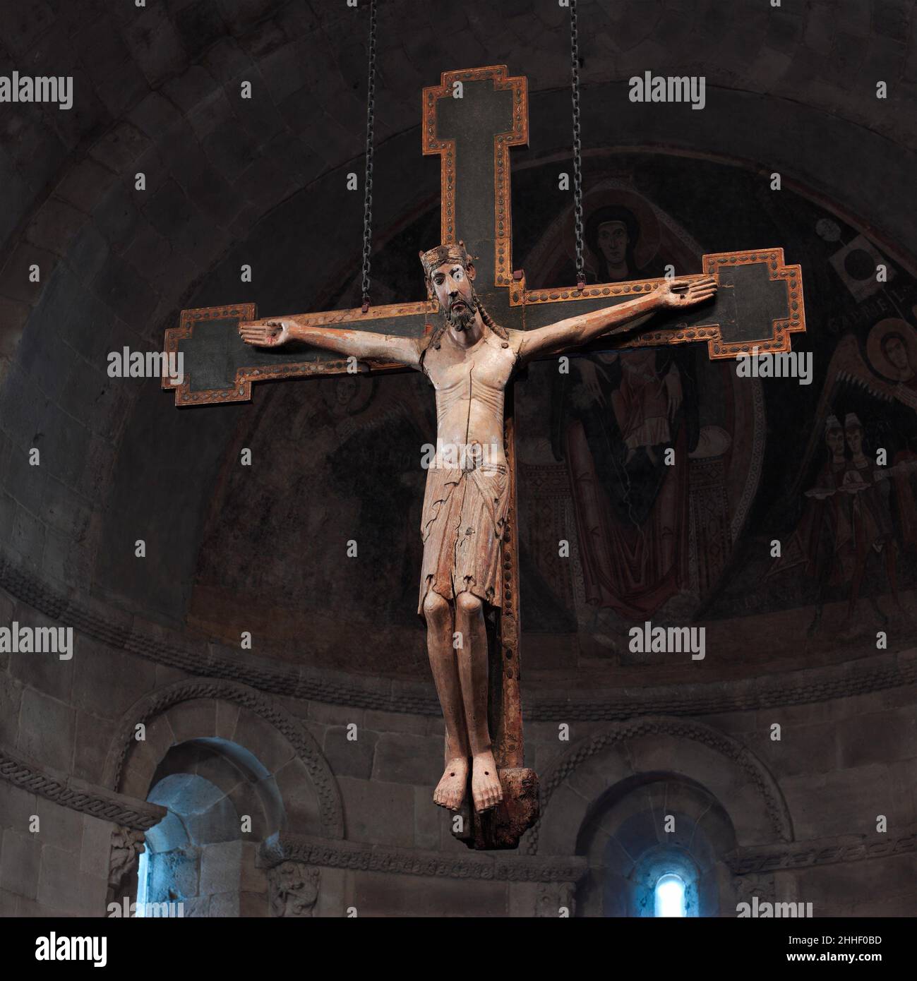 Jesus hanging on the cross hi-res stock photography and images - Alamy