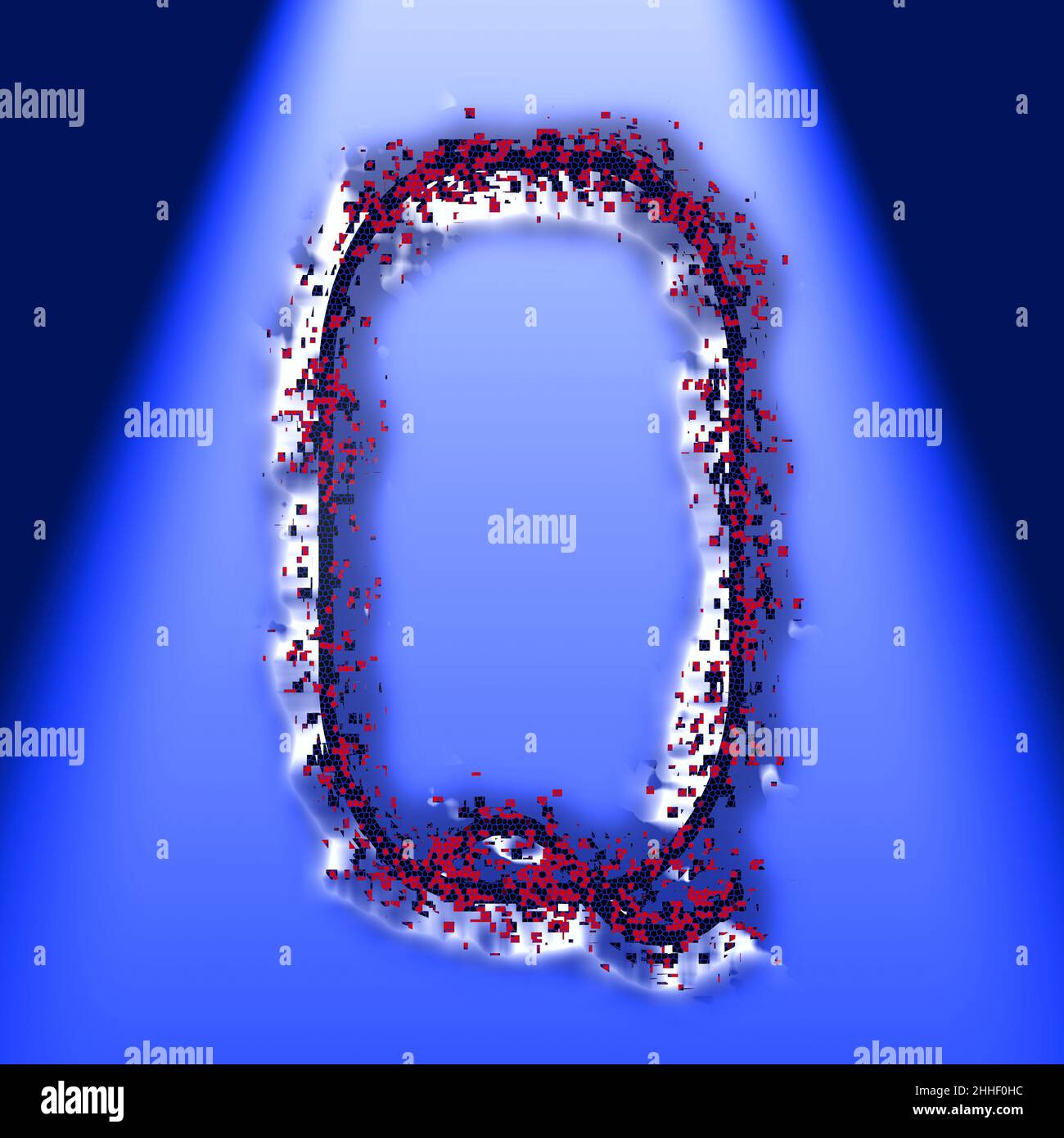 Mosaic monogram hi-res stock photography and images - Alamy