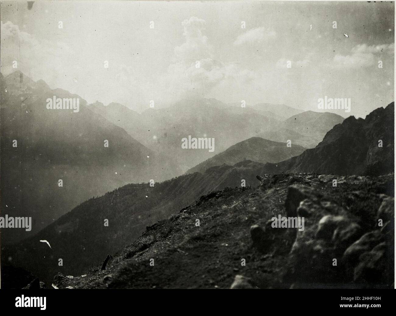 Standpunkt Formenton (Südseite), Panorama von Cardinal bis Cima di ...