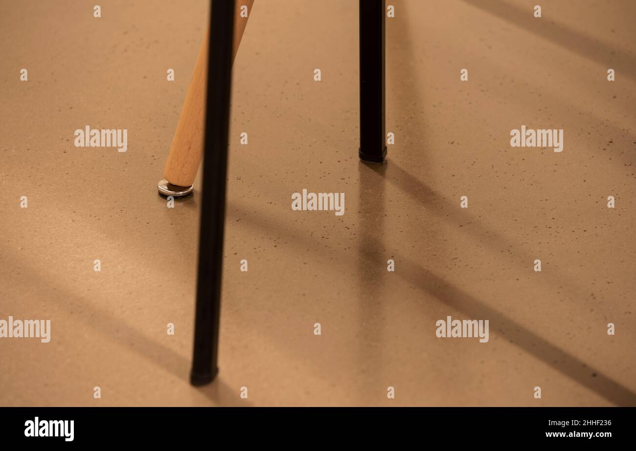 chair legs and their shadows Stock Photo - Alamy