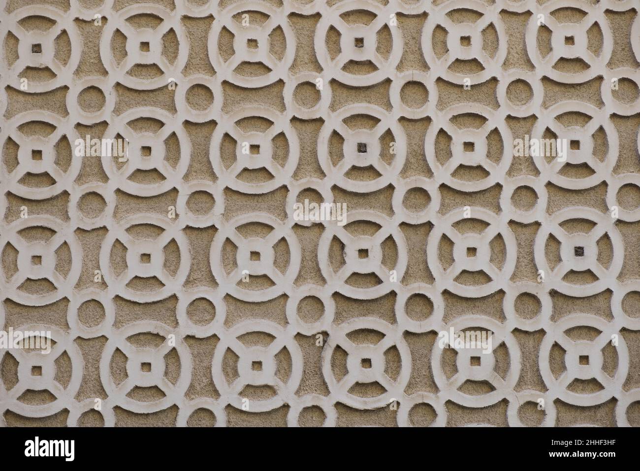 wall background with embossed decoration Stock Photo - Alamy