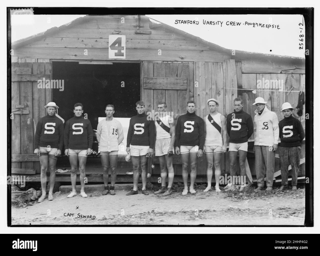 Stanford University crew - Poughkeepsie Stock Photo - Alamy