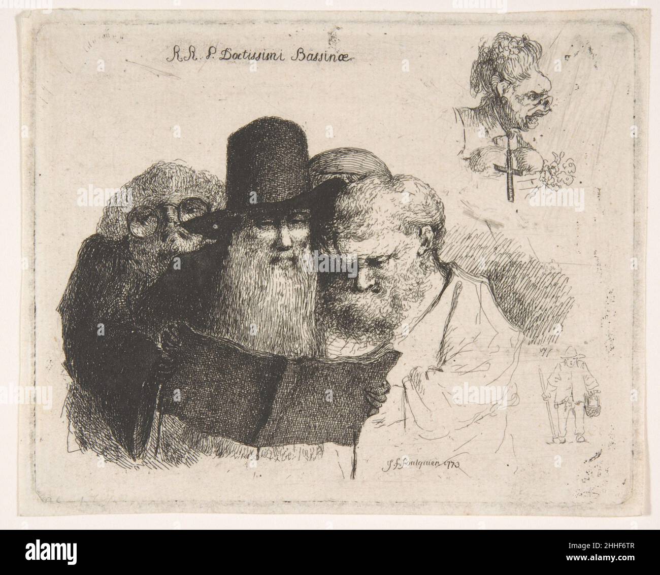 R.R.P. Doctissimi Bassinae 1773 Joseph François Foulquier French. R.R.P ...