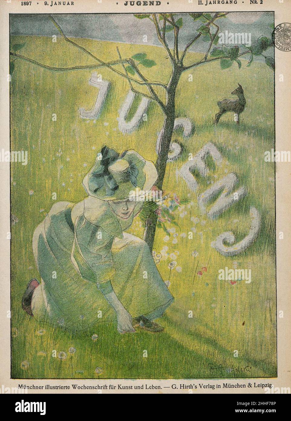 Jugend 1897 hi-res stock photography and images - Alamy