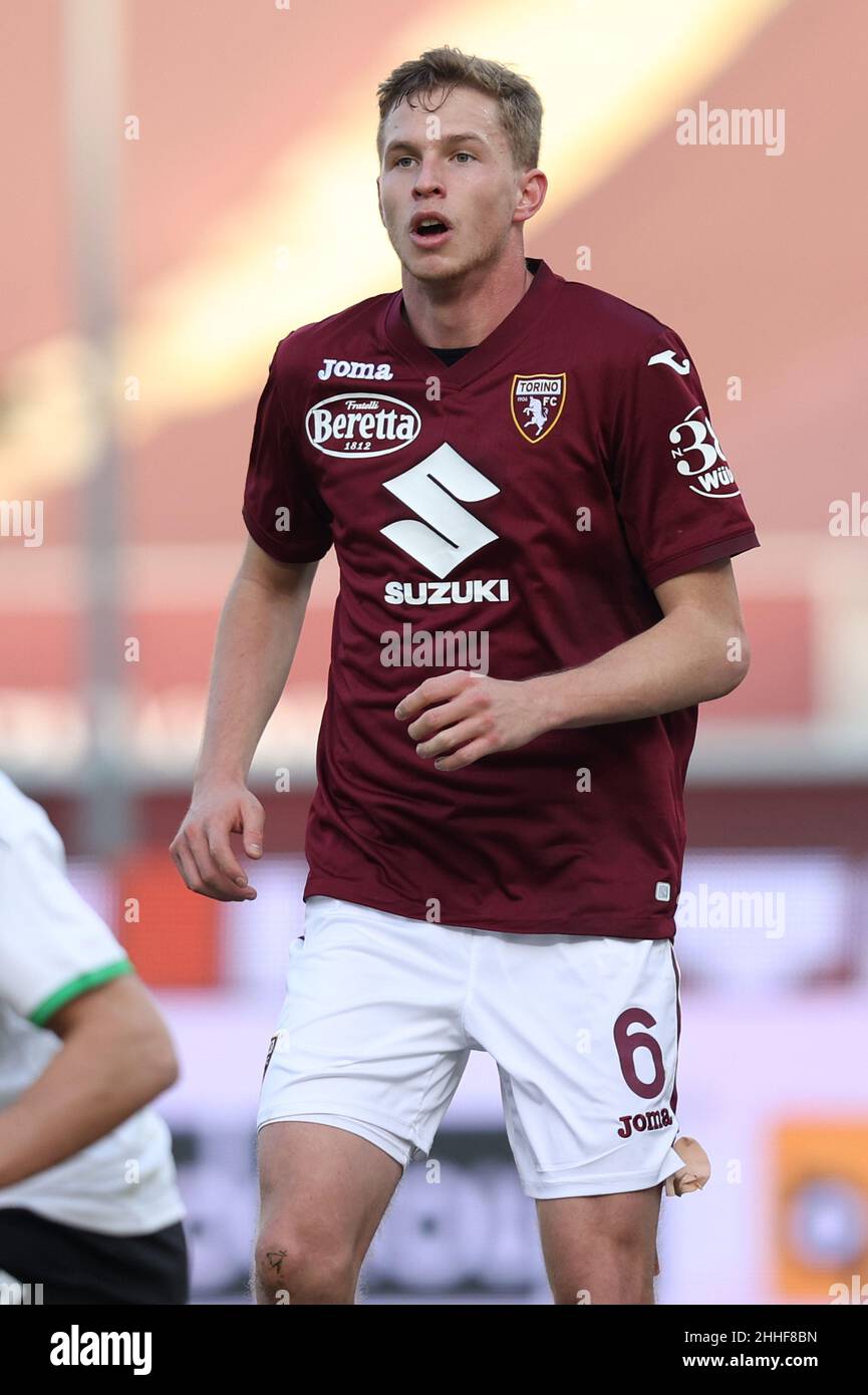 Olimpico Grande Torino, Turin, Italy, January 23, 2022, David Zima ...