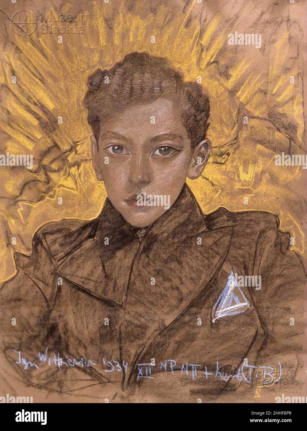 Stanisław Ignacy Witkiewicz Portret chłopca 1934 Stock Photo - Alamy
