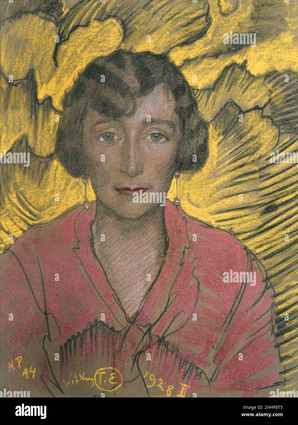 Stanisław Ignacy Witkiewicz Portret kobiety 1928 Muzeum Śląskie ...