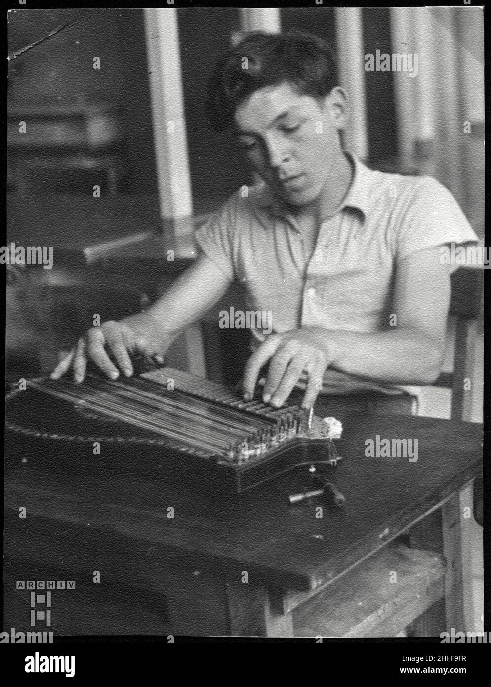 The zither player hi-res stock photography and images - Alamy