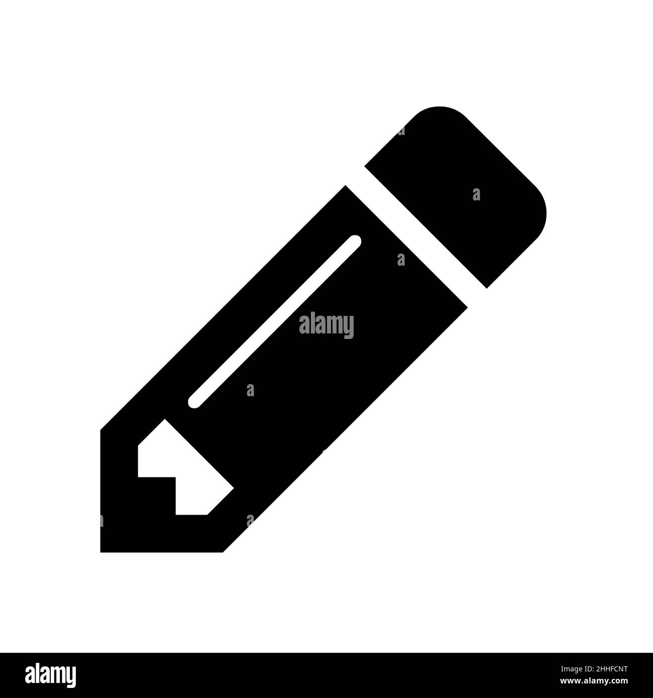 Pen symbol icon illustration Stock Photo - Alamy