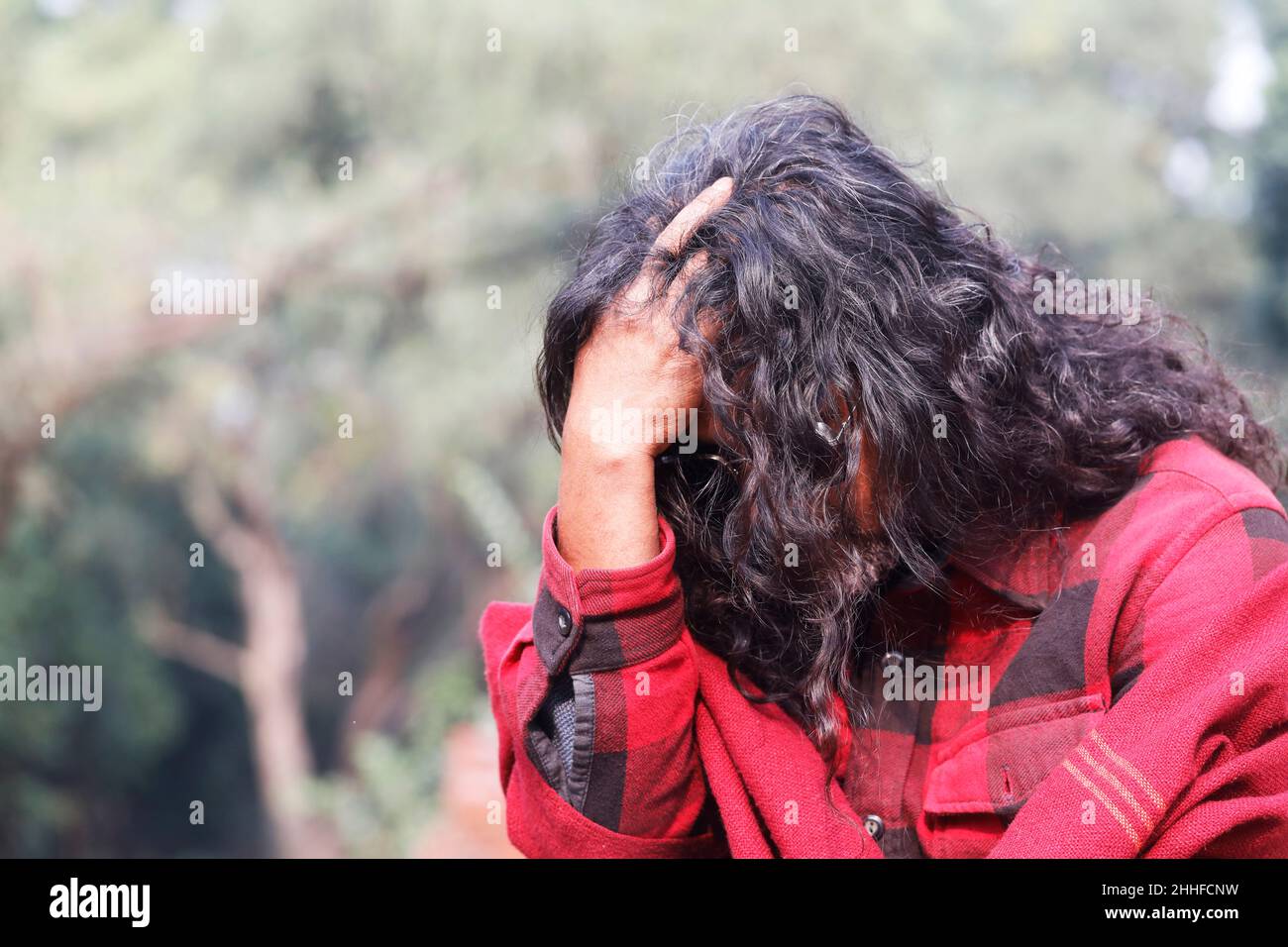 Dhaka, Bangladesh - December 27, 2021: Shams Sumon has become a model ...