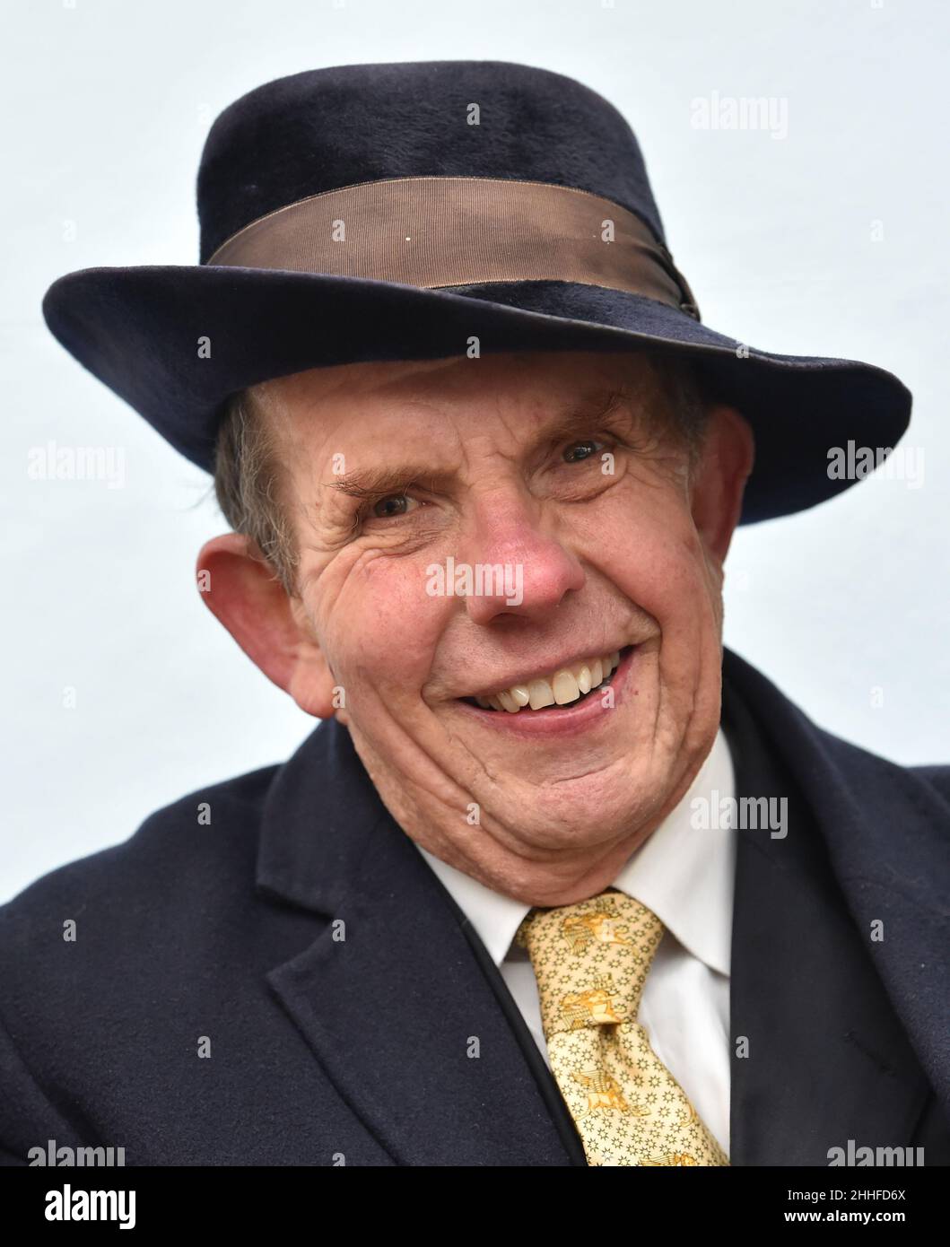 Brighton UK 24th January 2022 - Actor John Locke at the unveiling of a ...