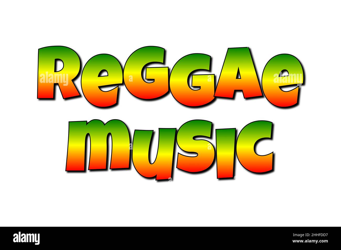 Reggae music symbol icon Stock Photo - Alamy