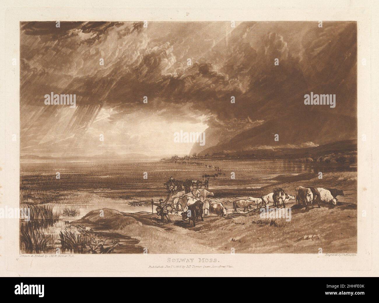 Solway Moss (Liber Studiorum, part XI, plate 52) January 1, 1816 ...