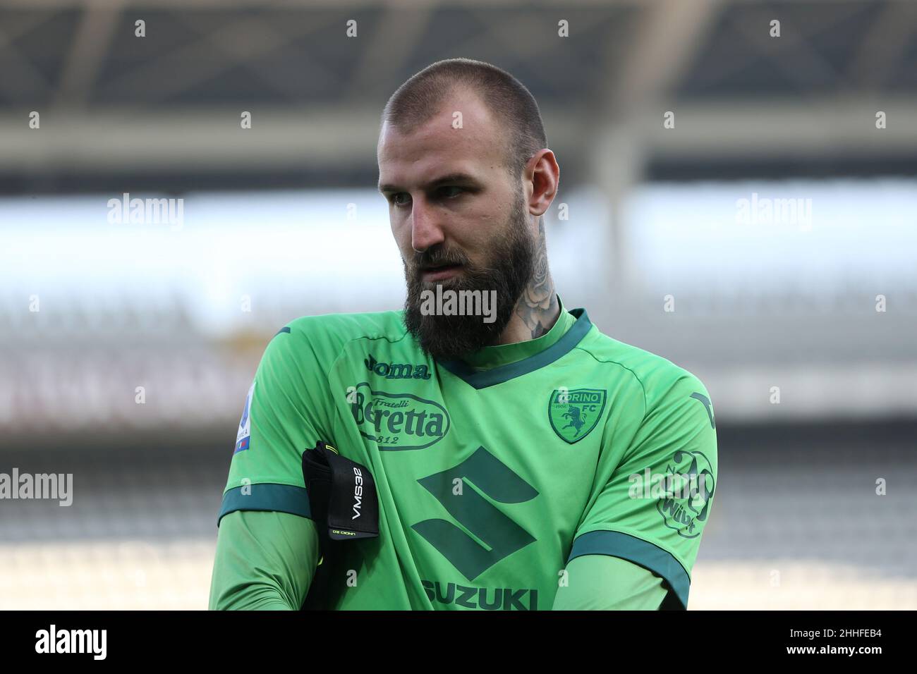 Olimpico Grande Torino, Turin, Italy, January 23, 2022, Vanja ...